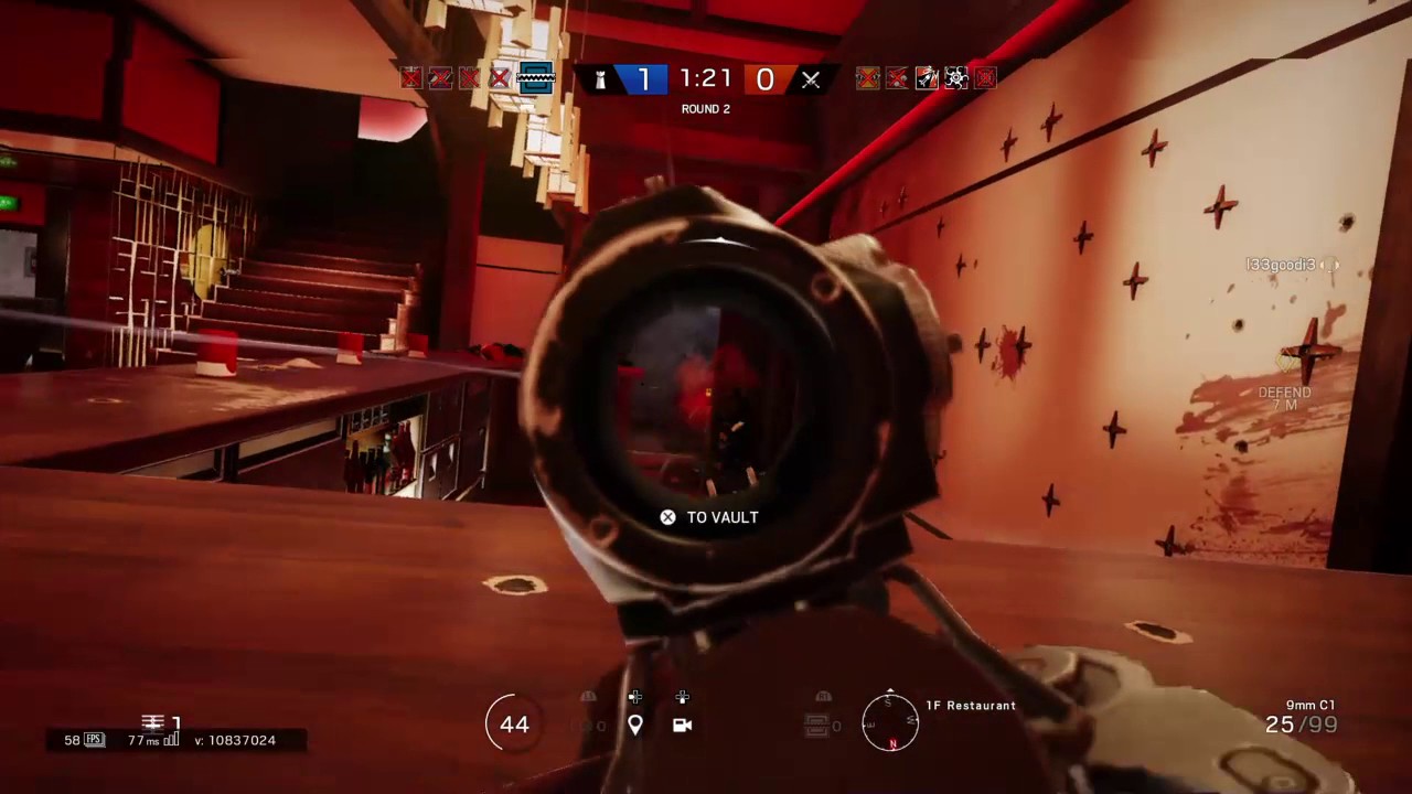 Tom Clancy's Rainbow Six® Siege 1 vs 5 - YouTube