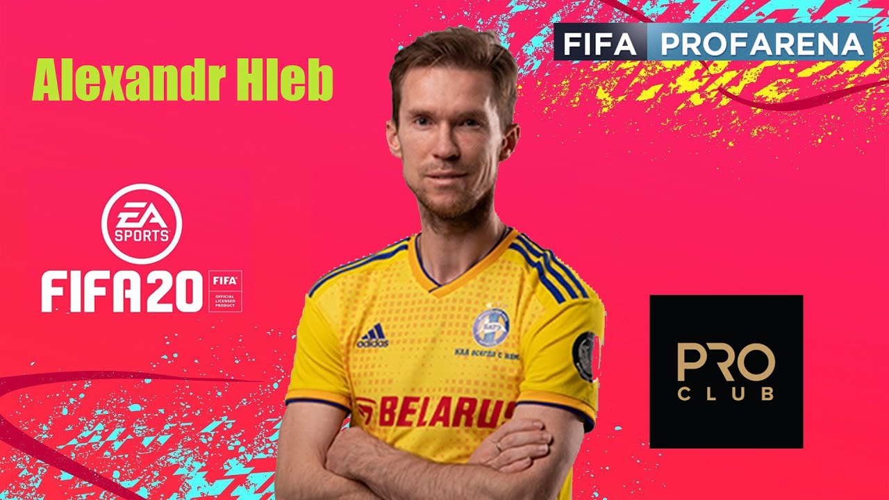 FIFA 20 VIRTUAL PRO LOOKALIKE TUTORIAL Alexandr Hleb Pro Club - YouTube