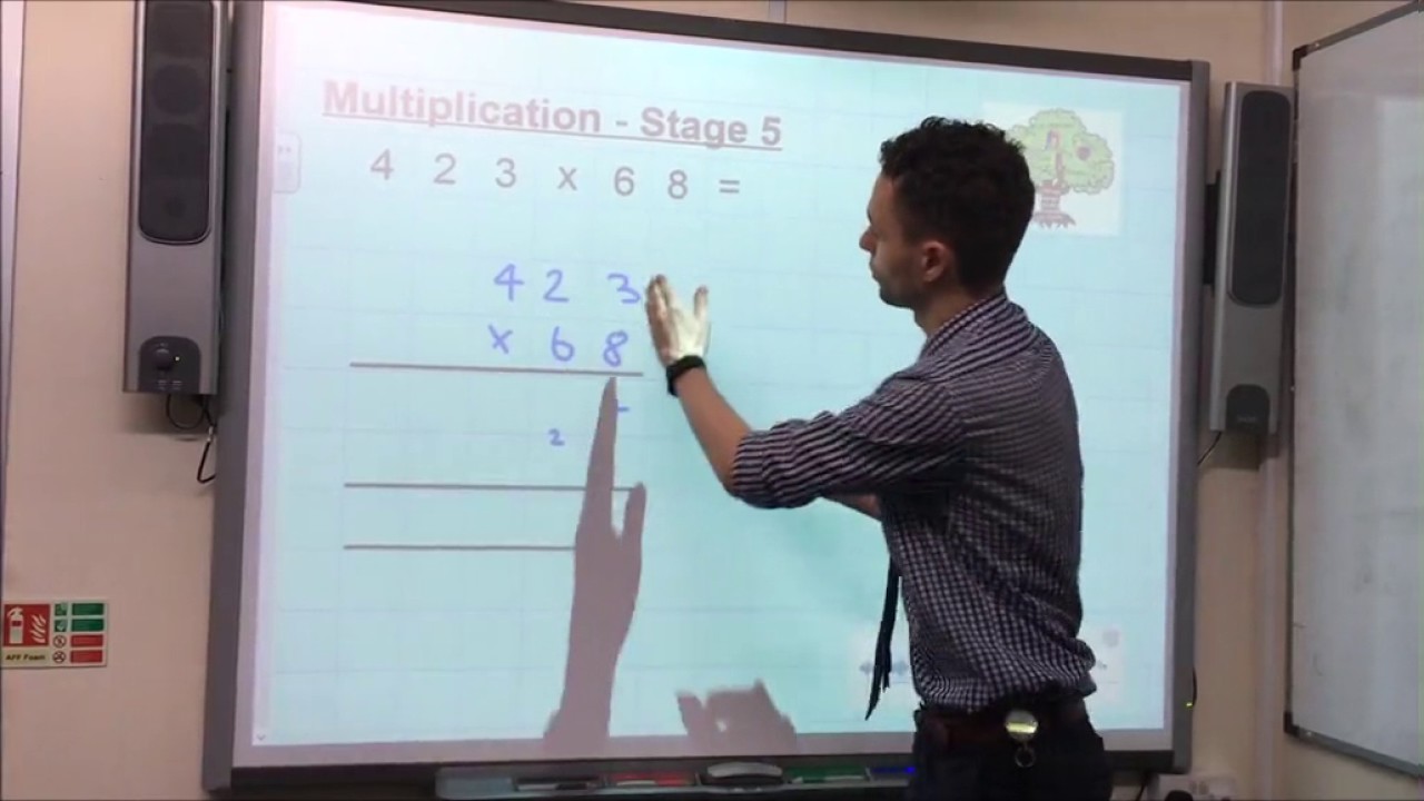 Year 5 Maths Multiplication - Stage 5 Method - Primary School ...