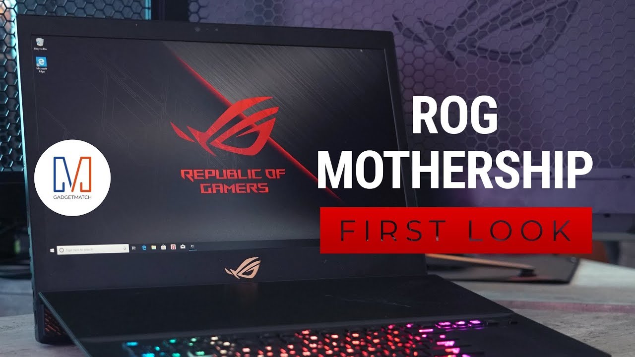Asus ROG Mothership: A new kind of gaming PC! - YouTube