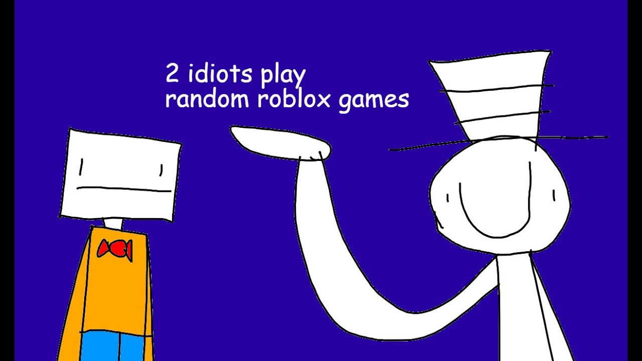Two idiots play random Roblox games - YouTube
