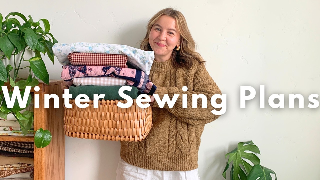 Winter Sewing Plans | Pattern Inspiration - YouTube