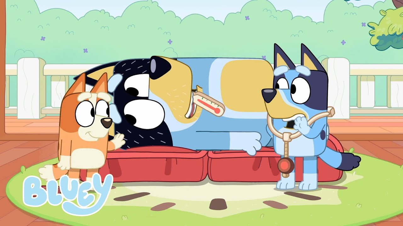 Dottoressa Bluey e infermiera Bingo | Ospedale | Bluey Italiano Canale ...