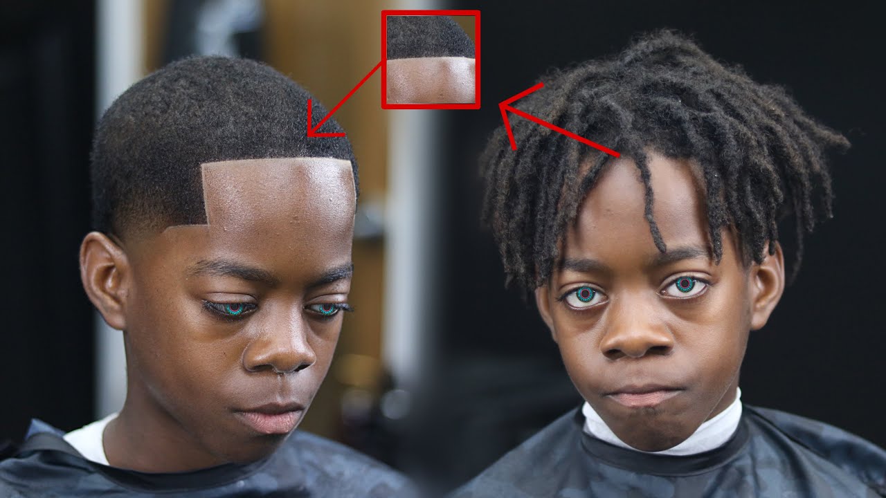 😱TRANSFORMATION😱 HE PAID $700 FOR THIS HAIRCUT/ MID TAPER/ WAVE LENGTH ...