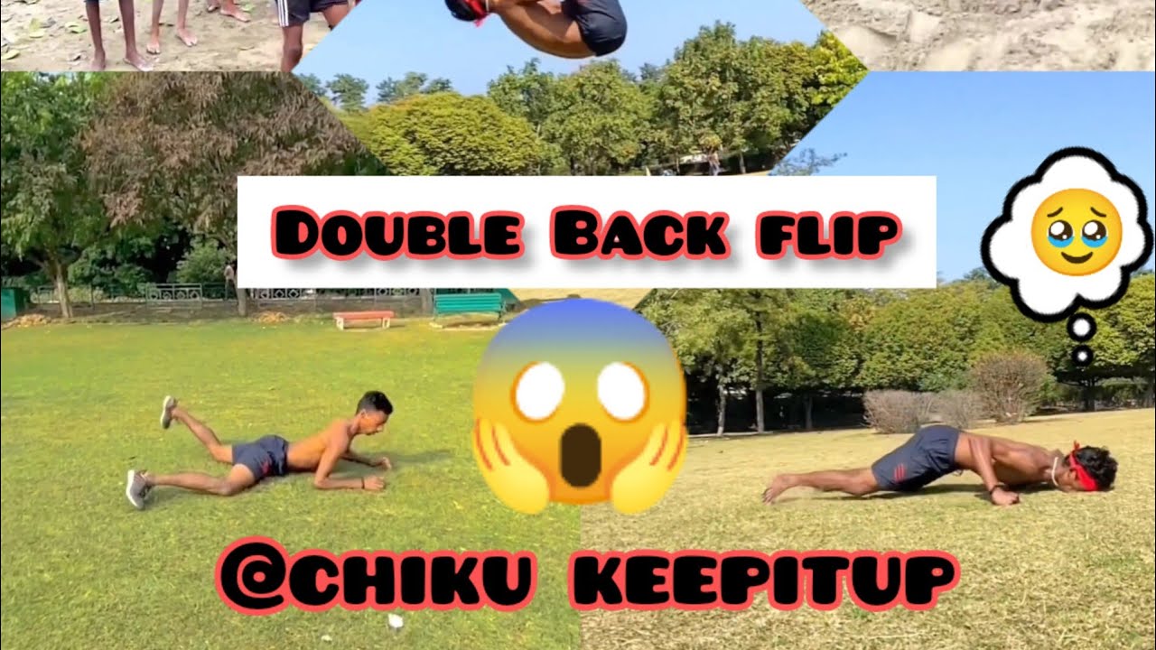 Double😱 backflip🔥|| Best flips || viral stunts ||Chandigarh best flips😎 - YouTube