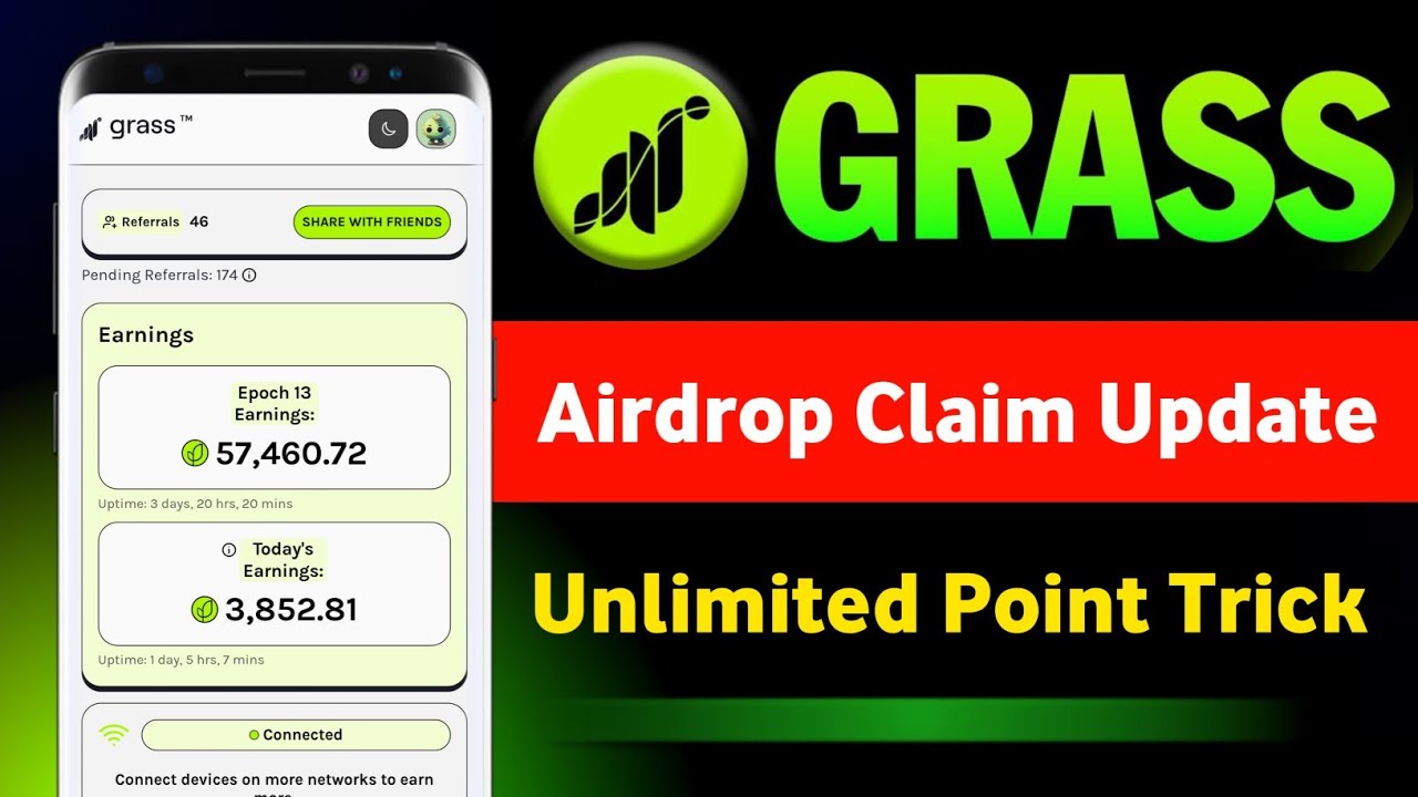 Grass Airdrop Season 2 Claim Update | Grass Airdrop New Update | Grass ...