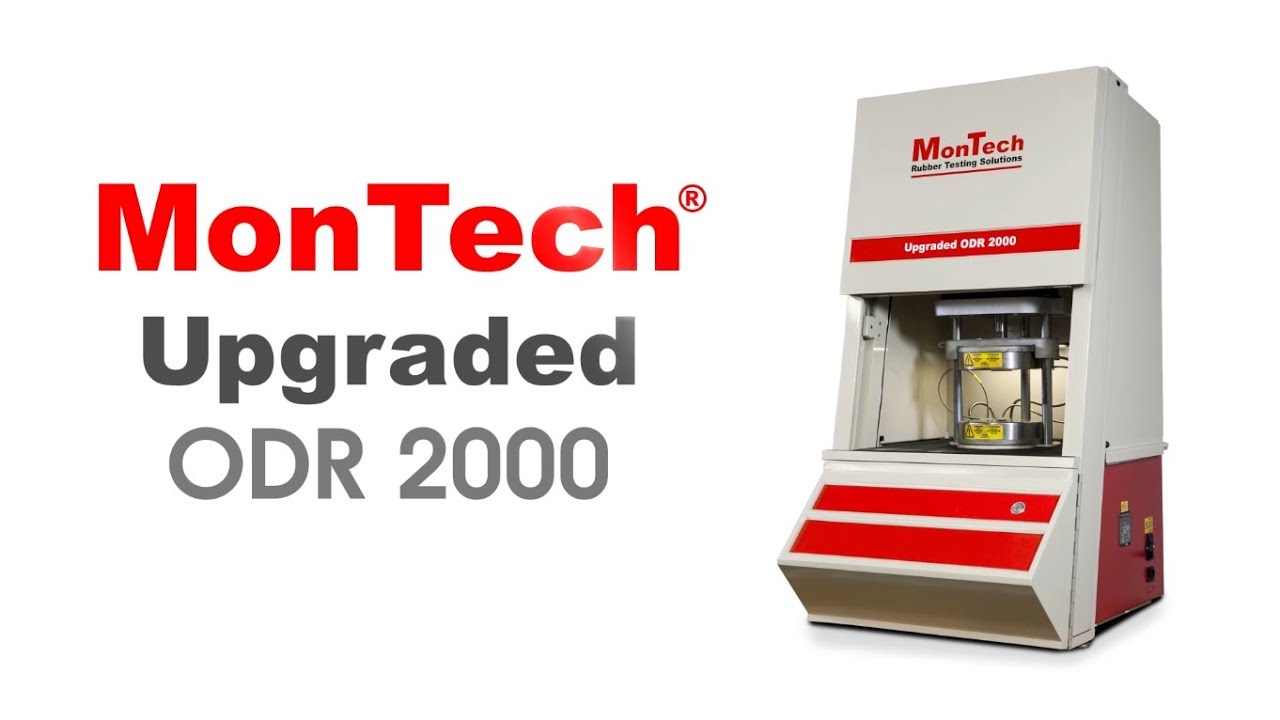 MonTech Upgraded Alpha ODR 2000 Oscillating Disc Rheometer - YouTube