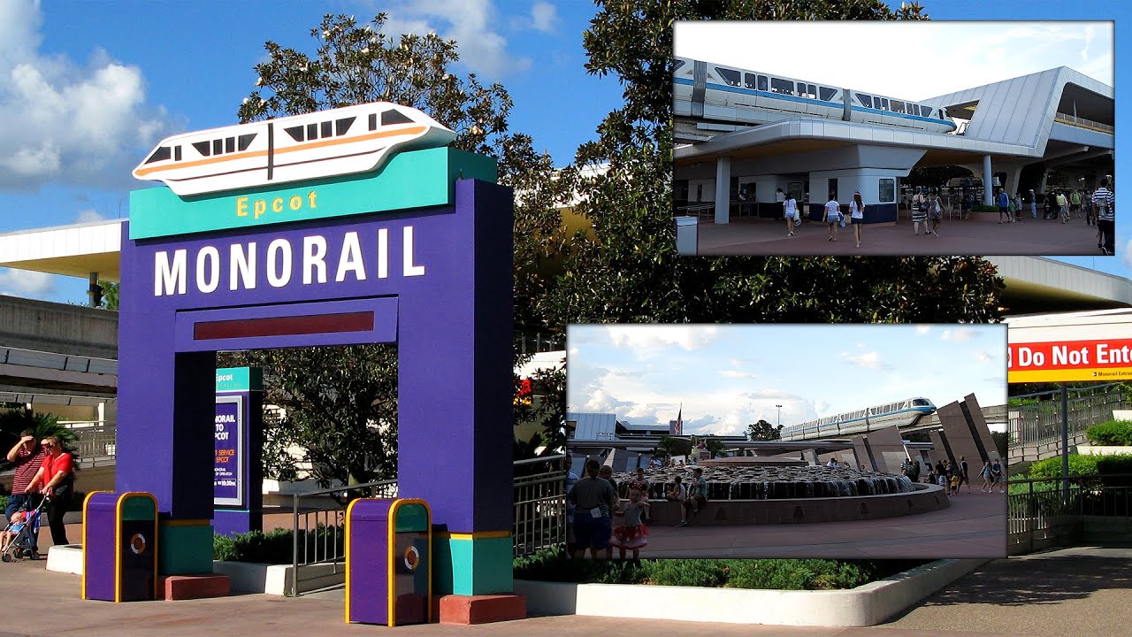 Epcot Monorail Loop (Ticket and Transportation Center / Epcot, 2000 ...