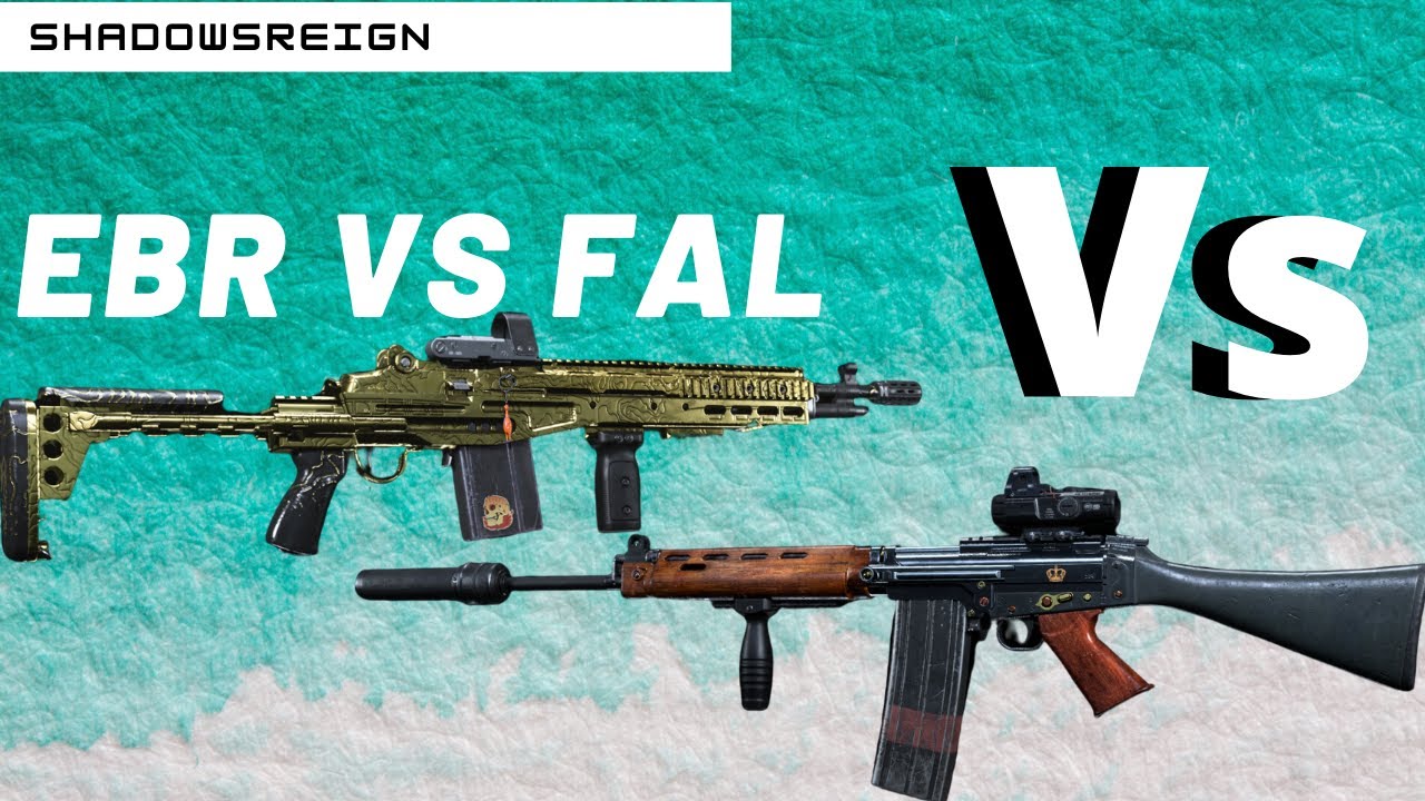 EBR Vs FAL: Ultimate In-depth WARZONE & Multiplayer Comparison! HOW to ...