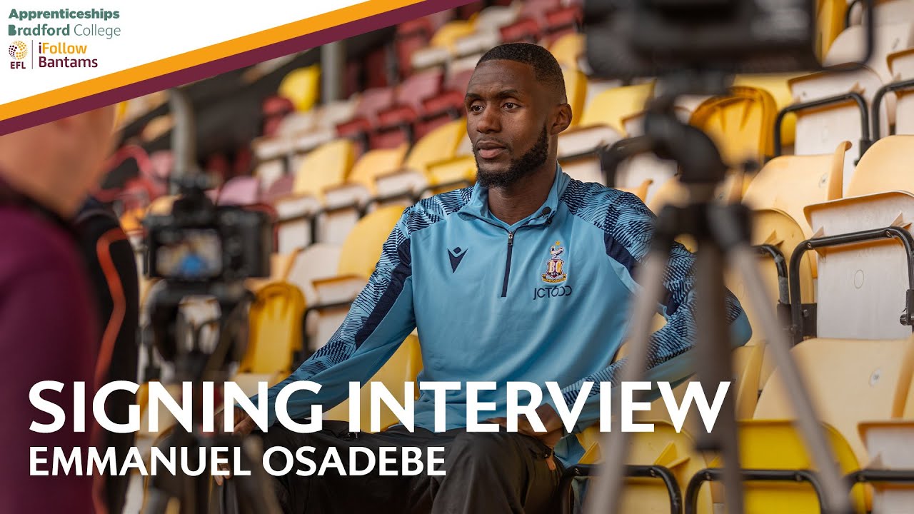 INTERVIEW: Osadebe looking to entertain at City - YouTube