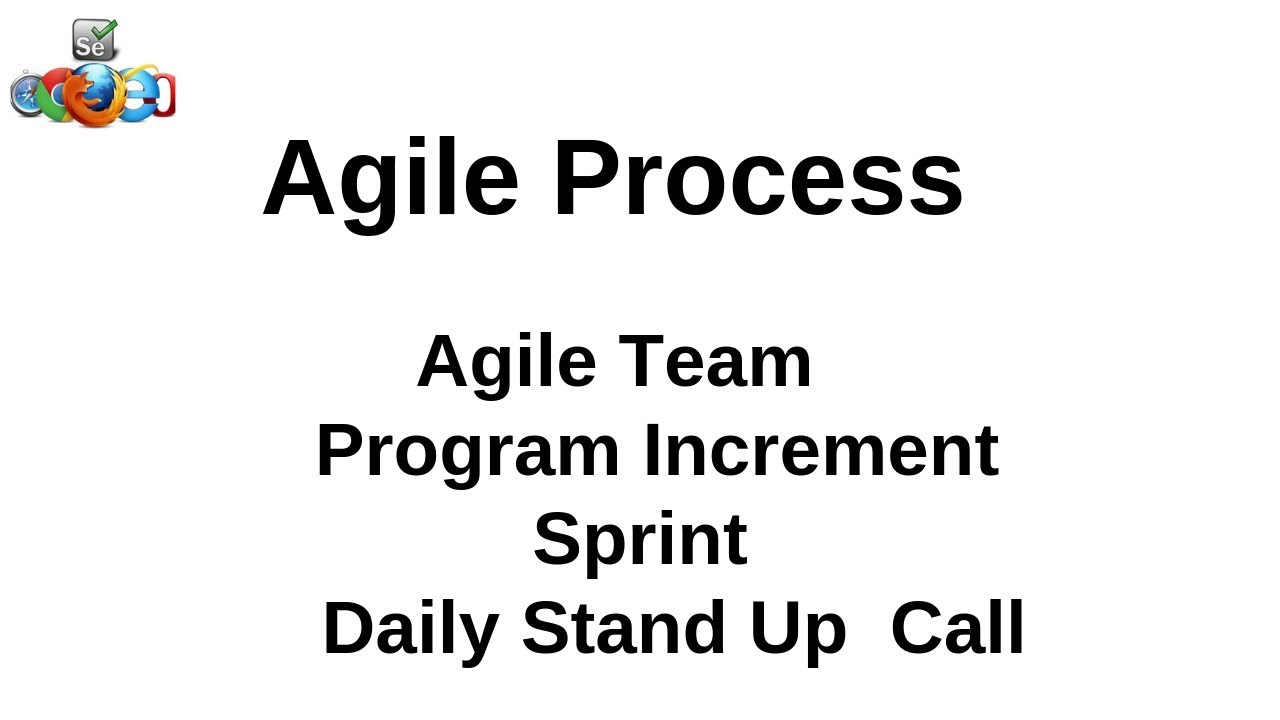 Agile || scrum team || Program Increment || Stand up call || Sprint ...