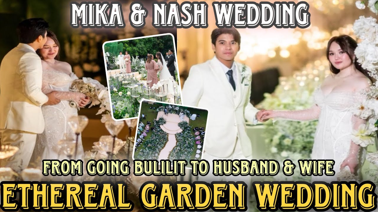 Mika & Nash Aguas Full Video of ETHEREAL WEDDING | Intimate and very ...