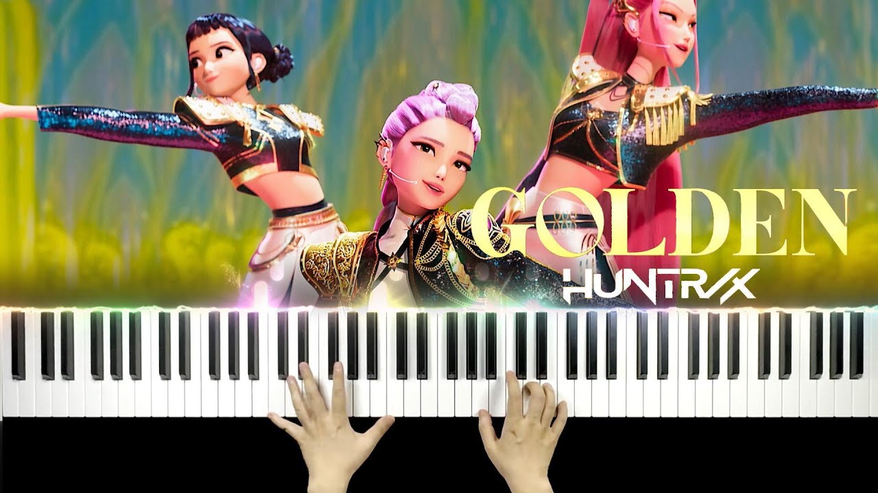 KPOP Demon Hunters HUNTR/X - “Golden” Piano Cover | Piano by CIP Music ...