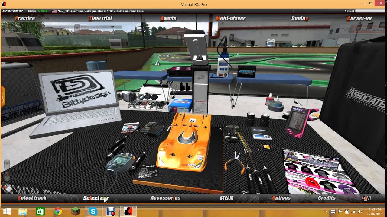 VRC Pro RC Racing Game PC With NapzTV - YouTube