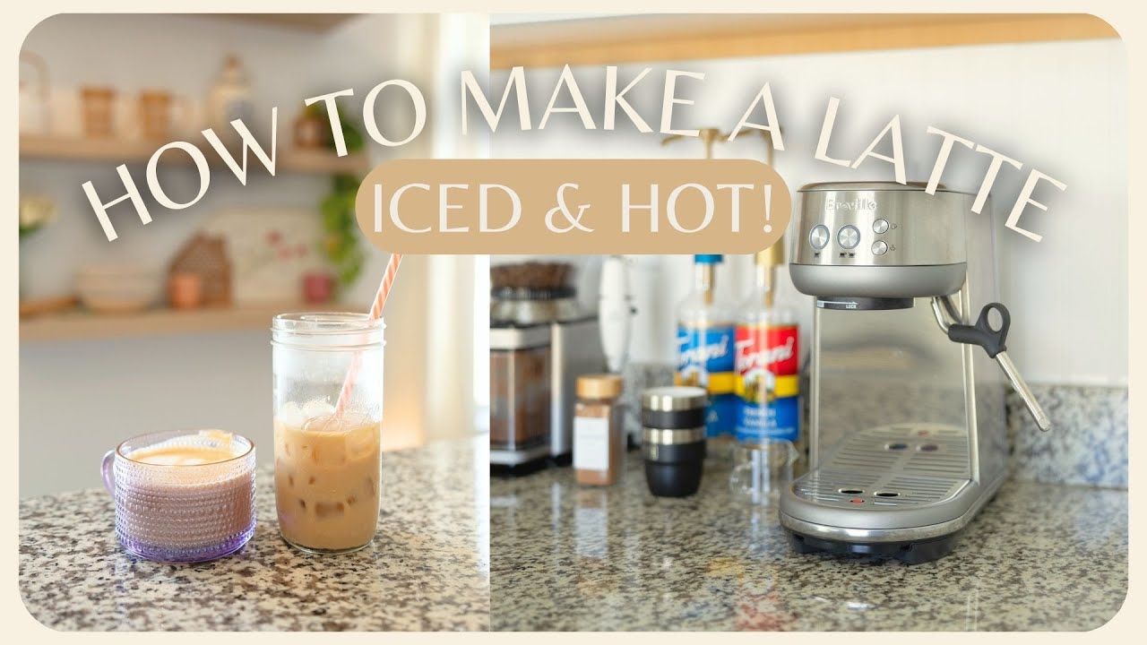 How to make a latte on your Breville Bambino! latte tutorial, steaming ...