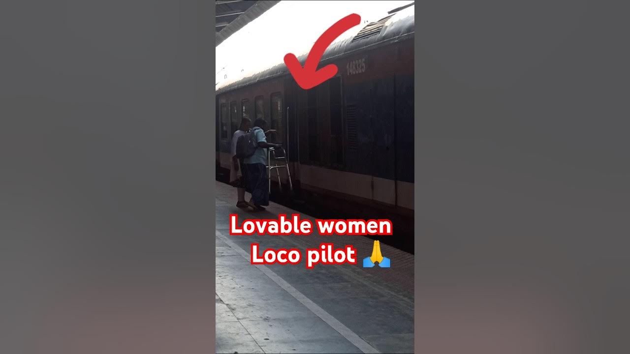 Caring Women Loco pilot #shorts - YouTube