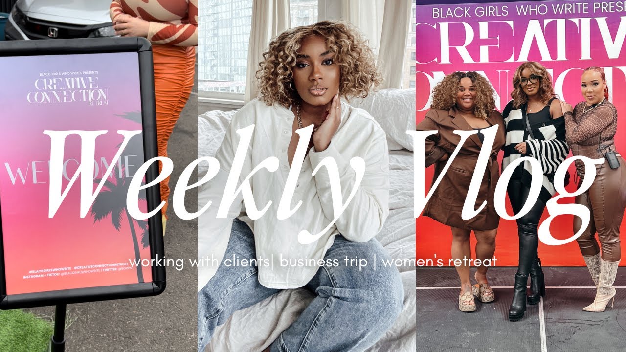 Weekly Vlog #3 | Prepping for Los Angeles + Photoshoot + Womens Retreat ...