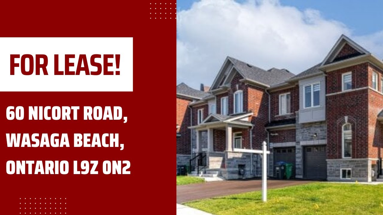 60 Nicort Road, Wasaga Beach, Ontario L9Z 0N2 - YouTube