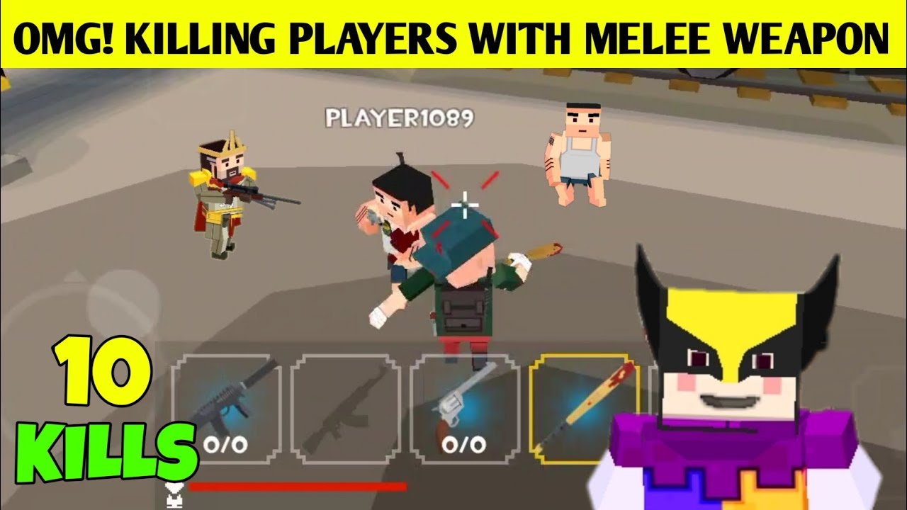 OMG!😱 KILLING PLAYERS WITH MELEE WEAPON - Grand Battle Royale Android ...