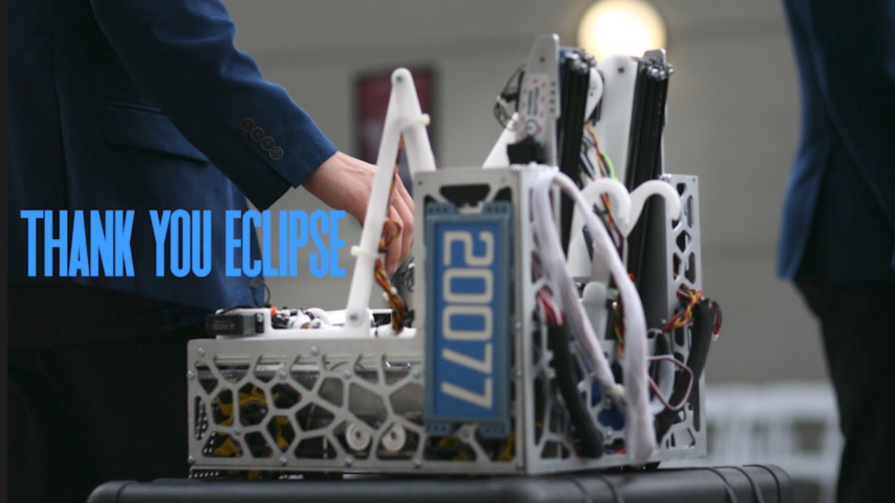 Thank You Eclipse | 20077 v1 Robot Send-off - YouTube