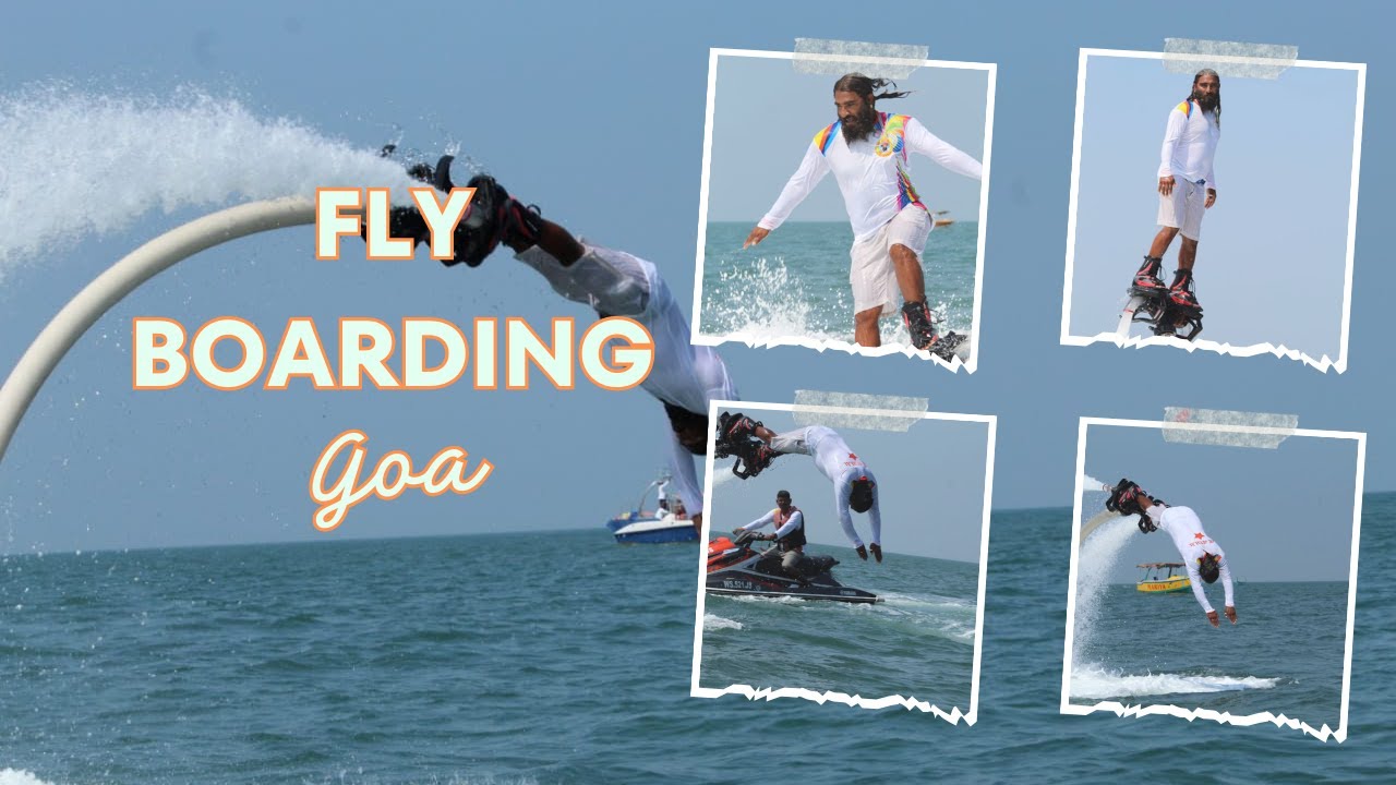"Fly Boarding Adventure in Goa: Thrilling Experience!" - YouTube
