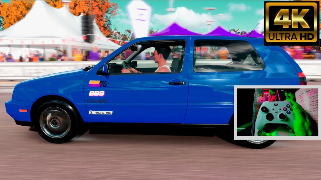 Insane Drag Races: Volkswagen Golf Mk3 0.2 vs. Supercars [Forza Horizon ...