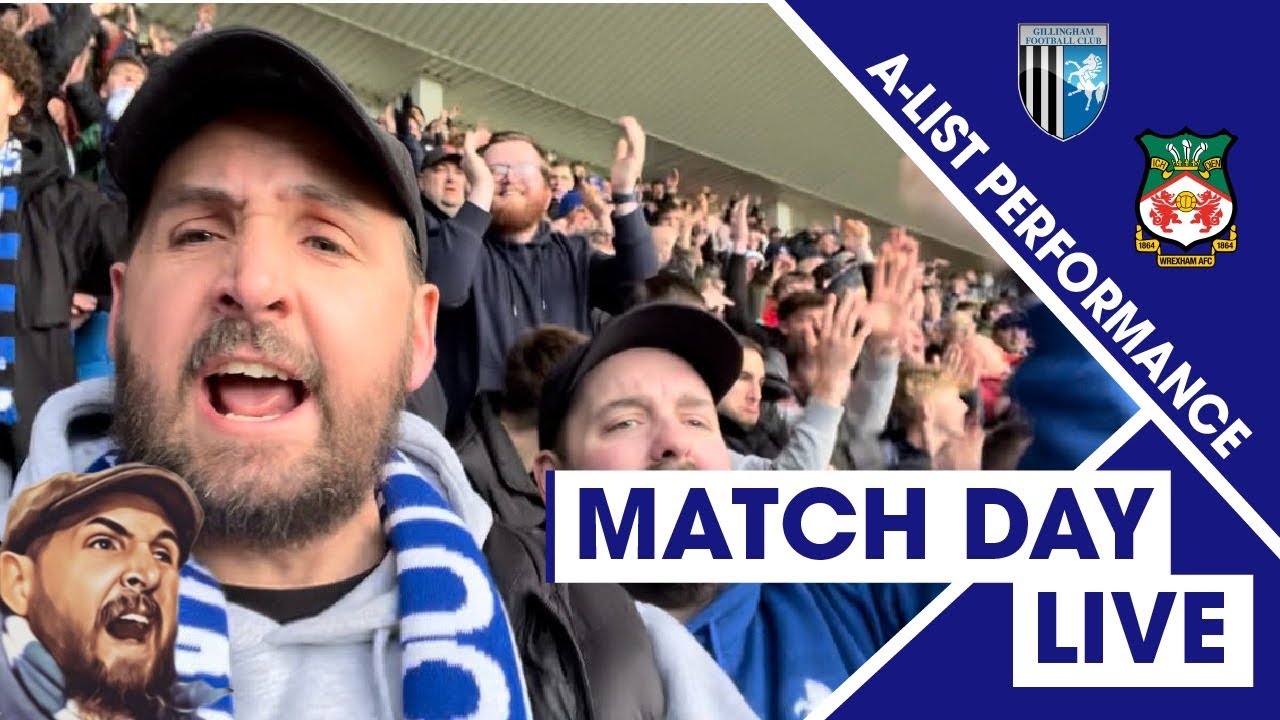 GITBTV, Match Day Live: Gills 1-0 Wrexham, 24-02-24 - YouTube