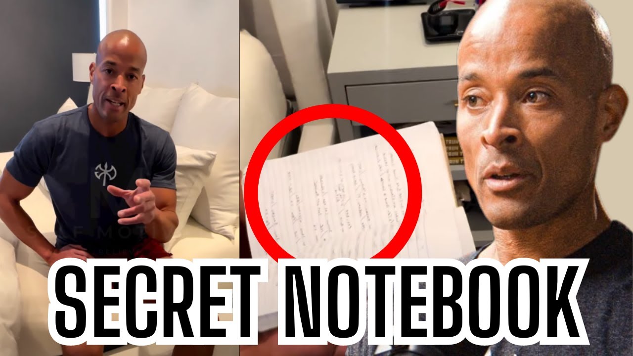 SECRET NOTEBOOK from David Goggins - YouTube