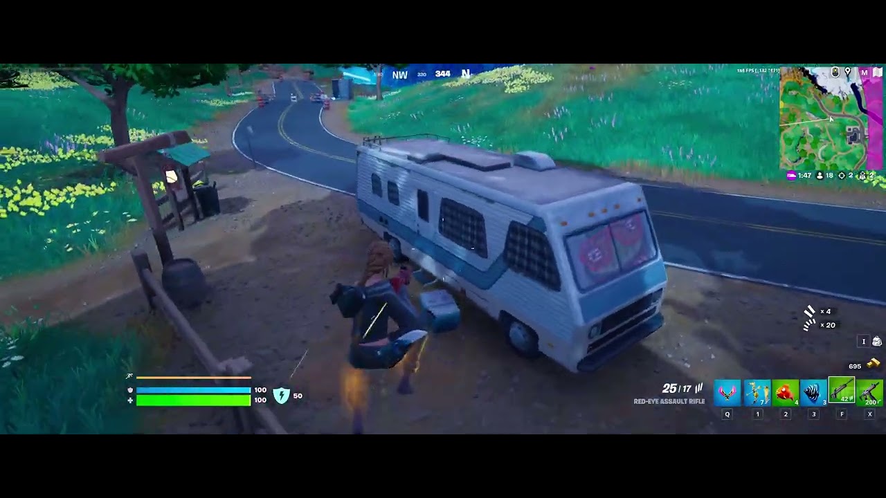 [ULTRAWIDE] FORTNITE 1 HOUR GAMEPLAY - YouTube