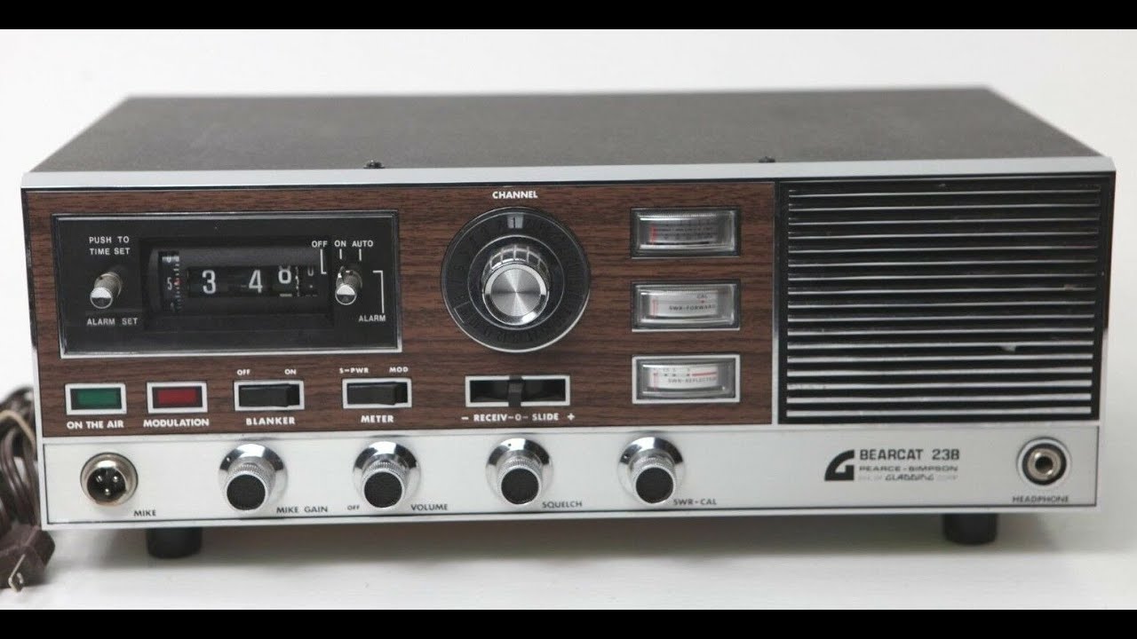 Bearcat 23B by Pearce Simpson CB Radio intro for ORN - YouTube