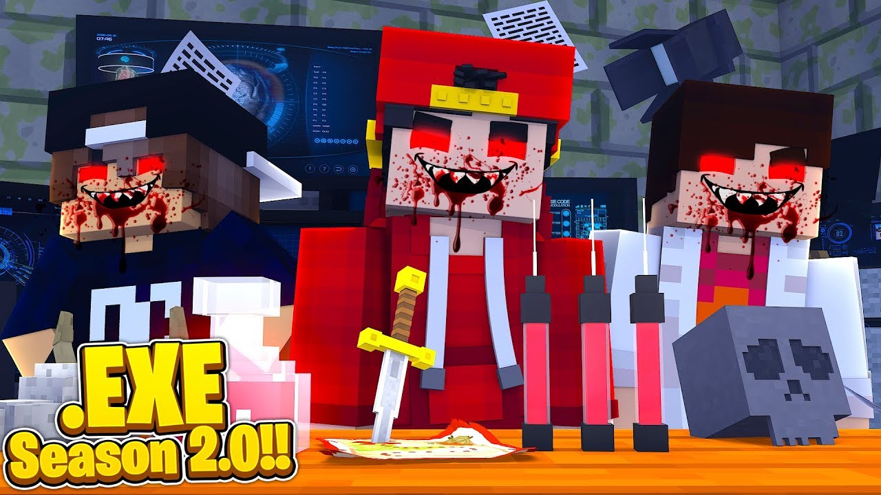 Minecraft .EXE 2.0 - ROPO.EXE & JACK.EXE INVENT A NEW .EXE VIRUS ...