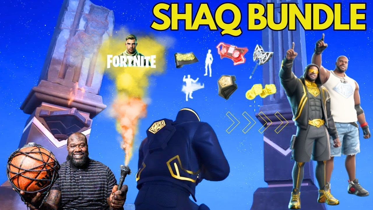 🏀 Fortnited with the Shaq Bundle! 🥳 | All New Items Revealed! 🎮 - YouTube