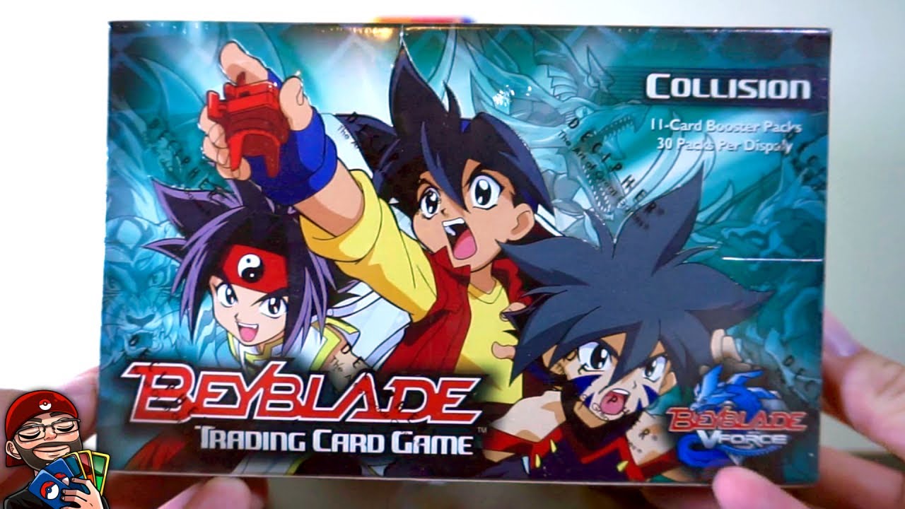 Beyblade Cards BOOSTER BOX Opening! (These existed?) - YouTube