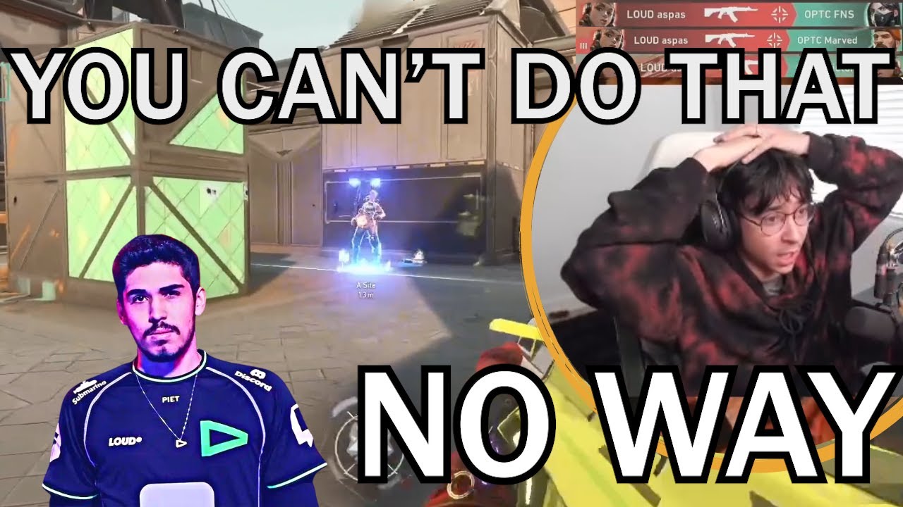 SEN TenZ Reacts To Loud Aspas 4K CLUTCH Against Optic | VCT CHAMPIONS ...