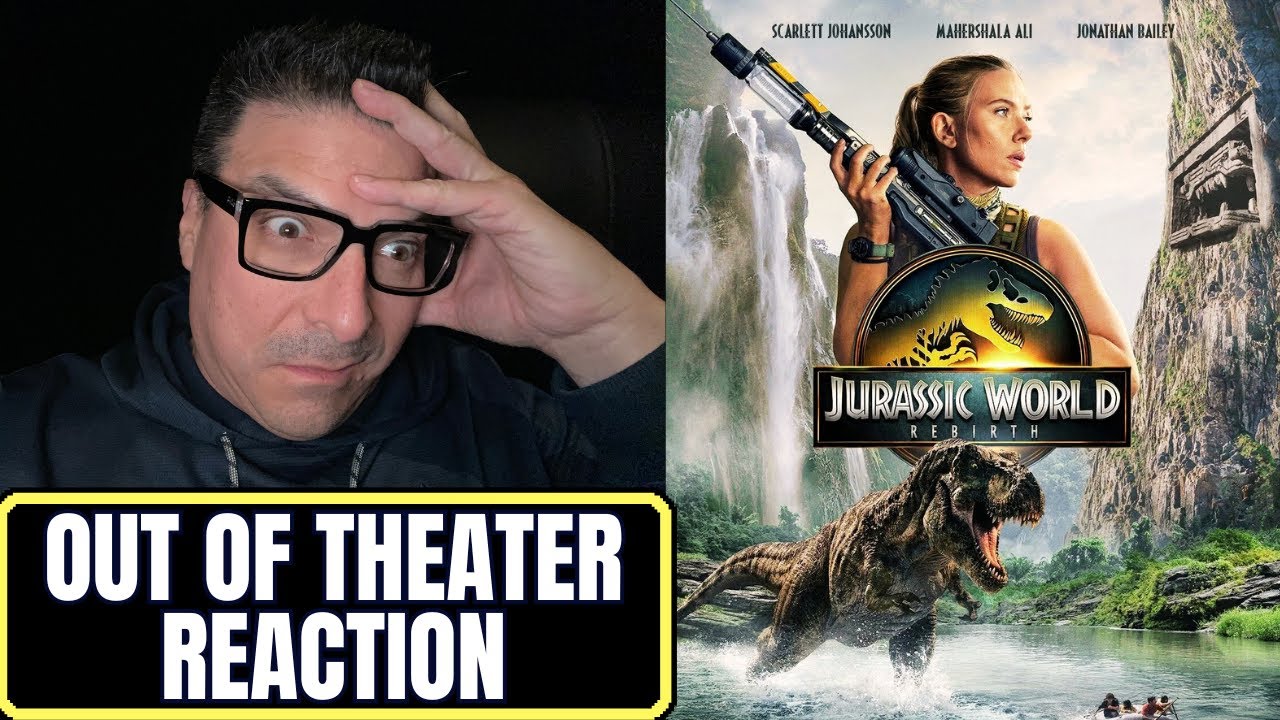 JURASSIC WORLD: REBIRTH | Out of the Theater REACTION | Universal ...
