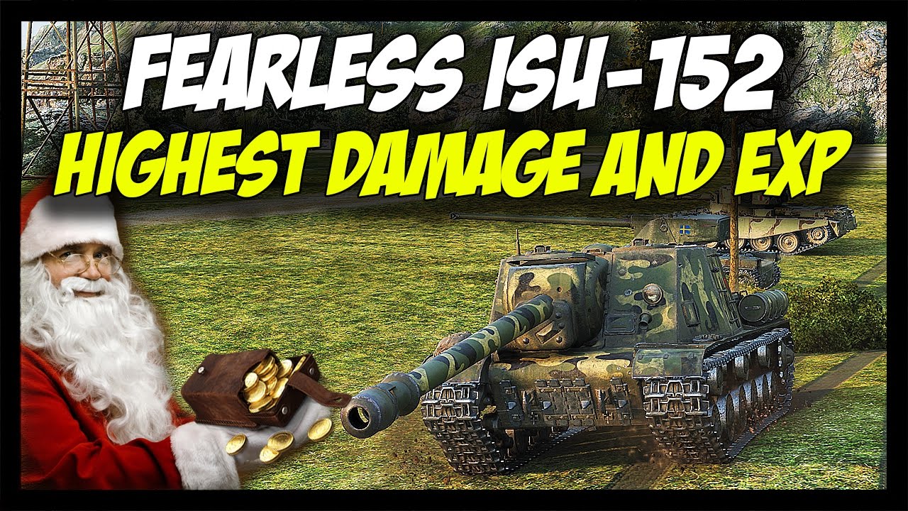 World of Tanks: ISU-152, 10,500+ Damage, Highest Damage & EXP ...