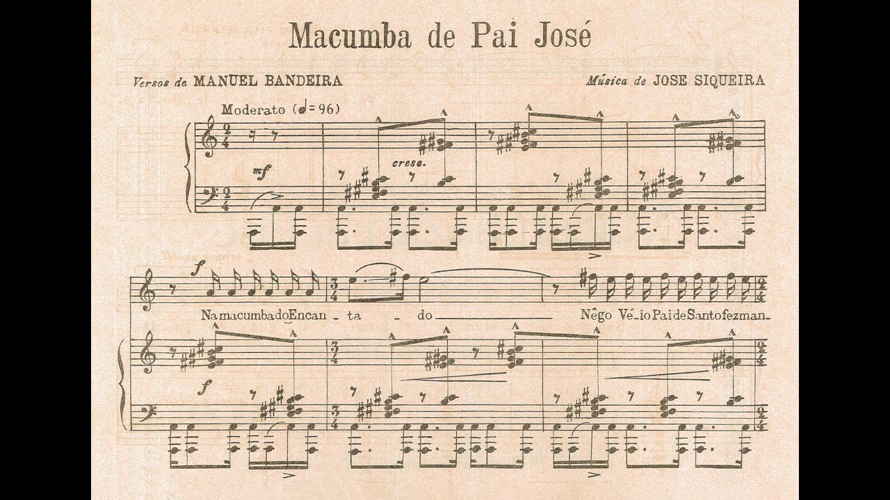 José Siqueira - Macumba de Pai José (Alice Ribeiro, soprano; George ...