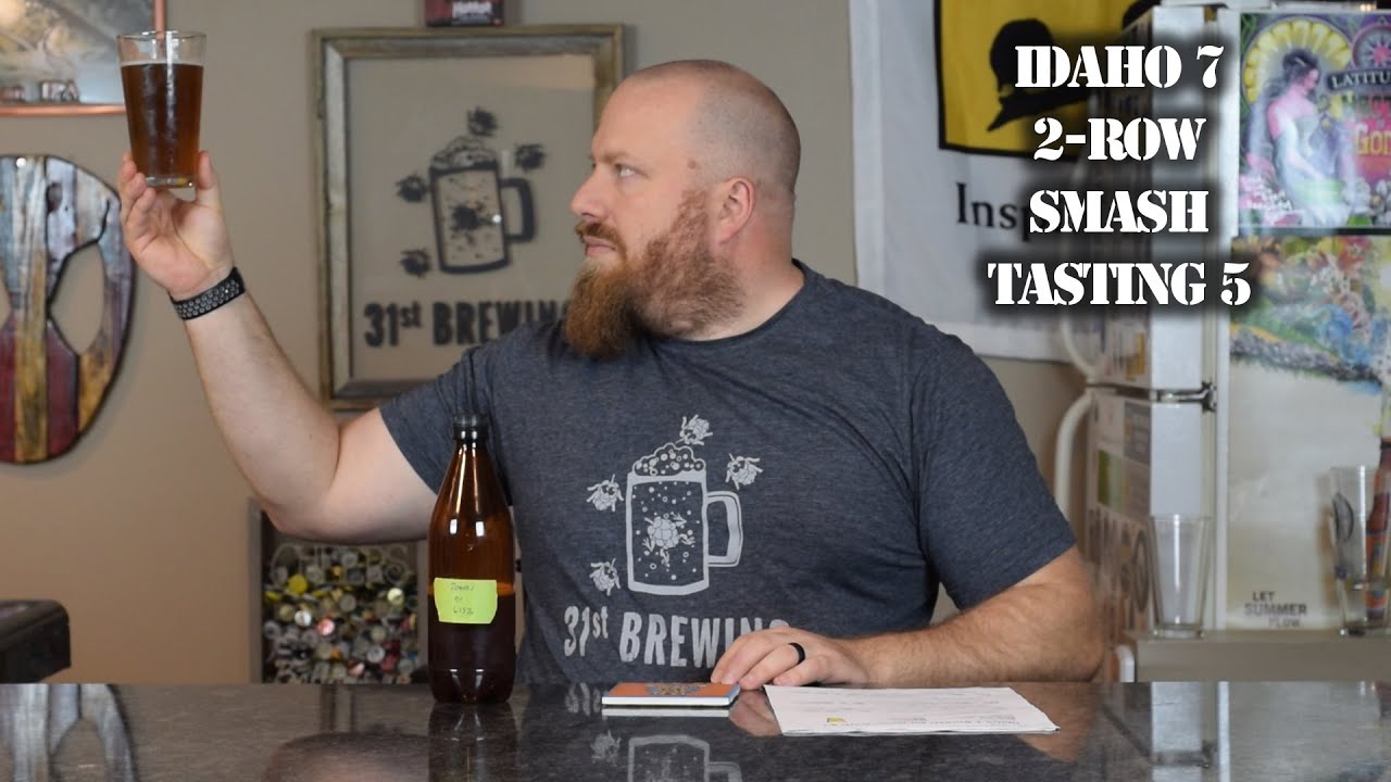 Idaho 7 2-Row SMaSH Beer All Grain Tasting 5 - YouTube