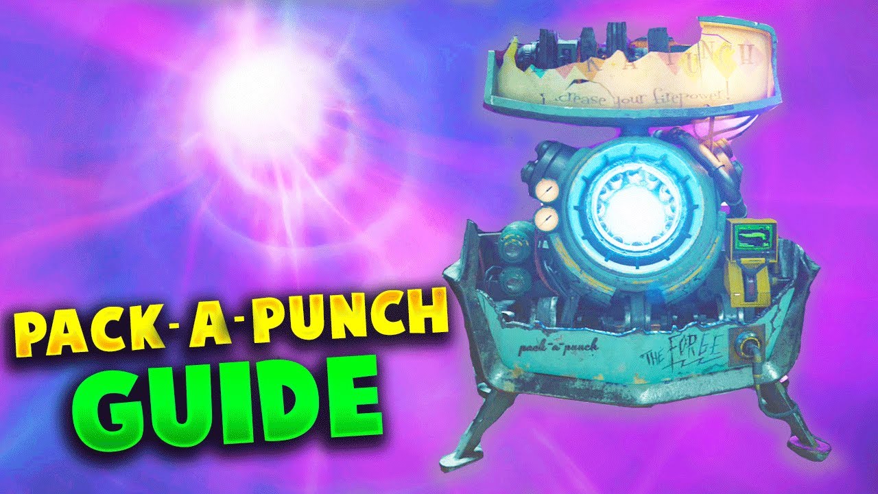 How To Pack-A-Punch on Die Maschine - Black Ops Cold War Zombies - YouTube