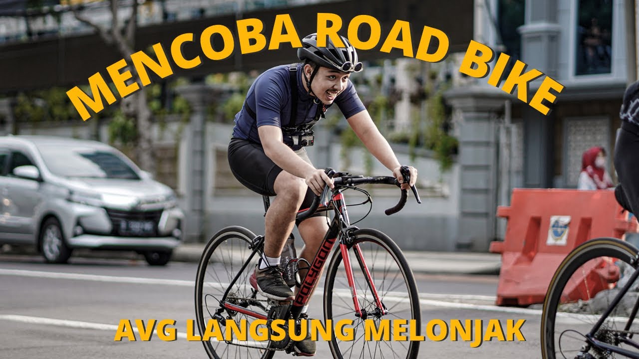 STRATTOS S3 2019 | PERTAMA KALI LOOP PAKAI ROAD BIKE SURABAYA - YouTube
