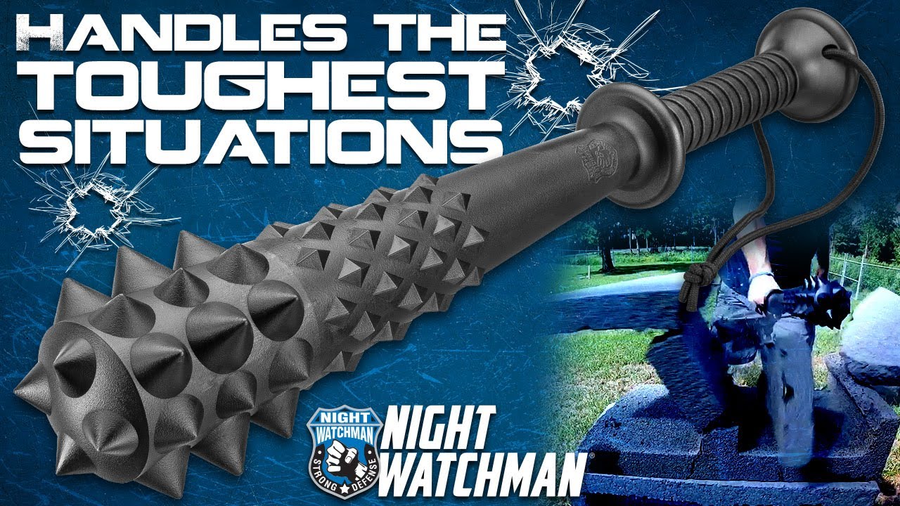 A Deterrent You Can Count On - BudK Night Watchman Tactical Mace - YouTube