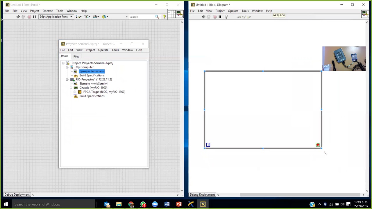 2 Proyecto utilizando NI myRIO - YouTube