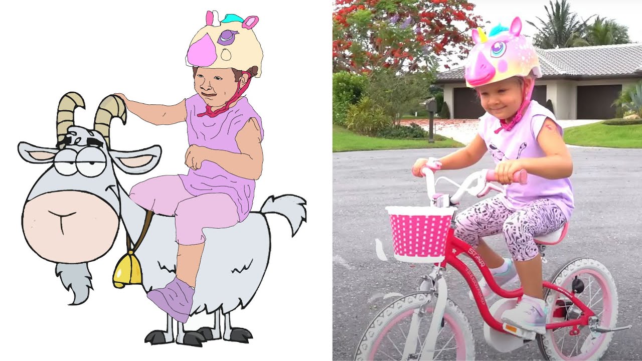 Diana and Roma Boo Boo Song Drawing - YouTube