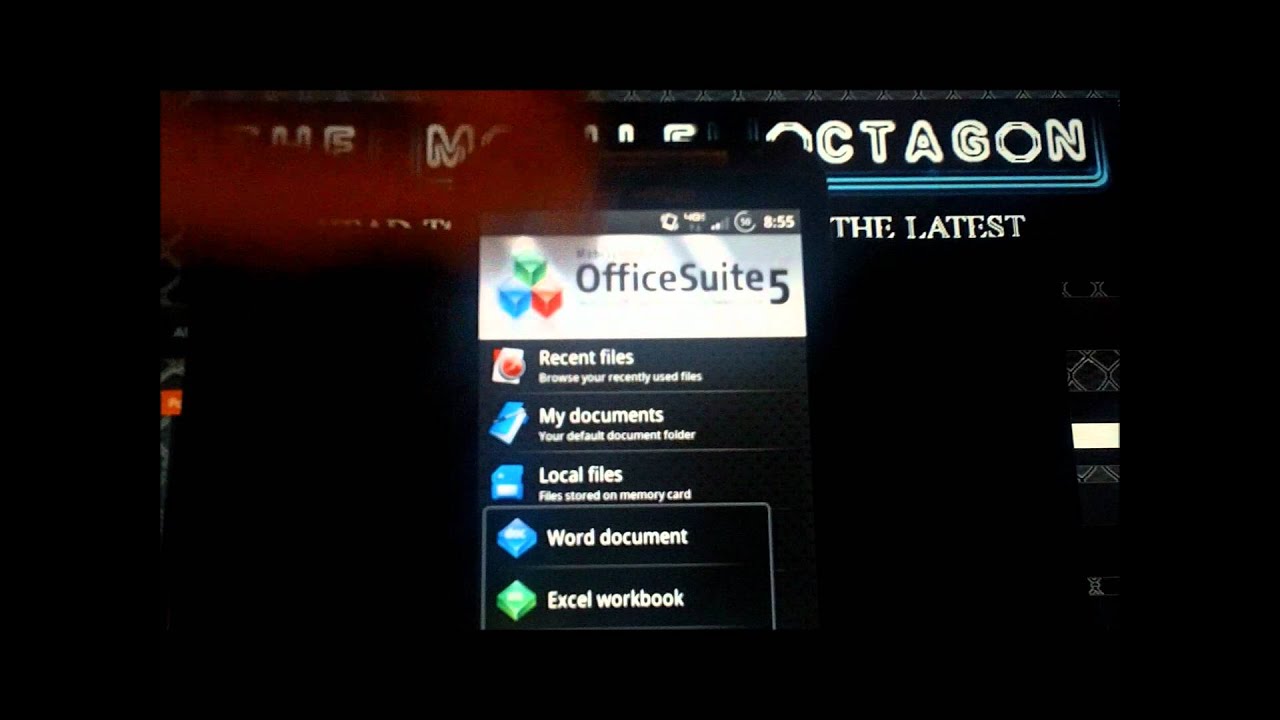 Review: OfficeSuite Pro 5 for Android - YouTube