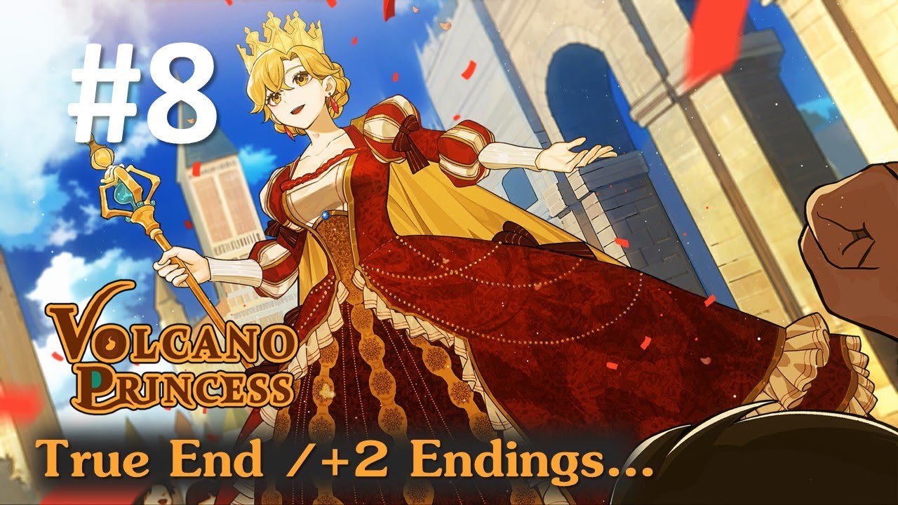 จบไปเป็นอะไรลูก | True End | +2 Endings | Volcano Princess | EP 08 ...