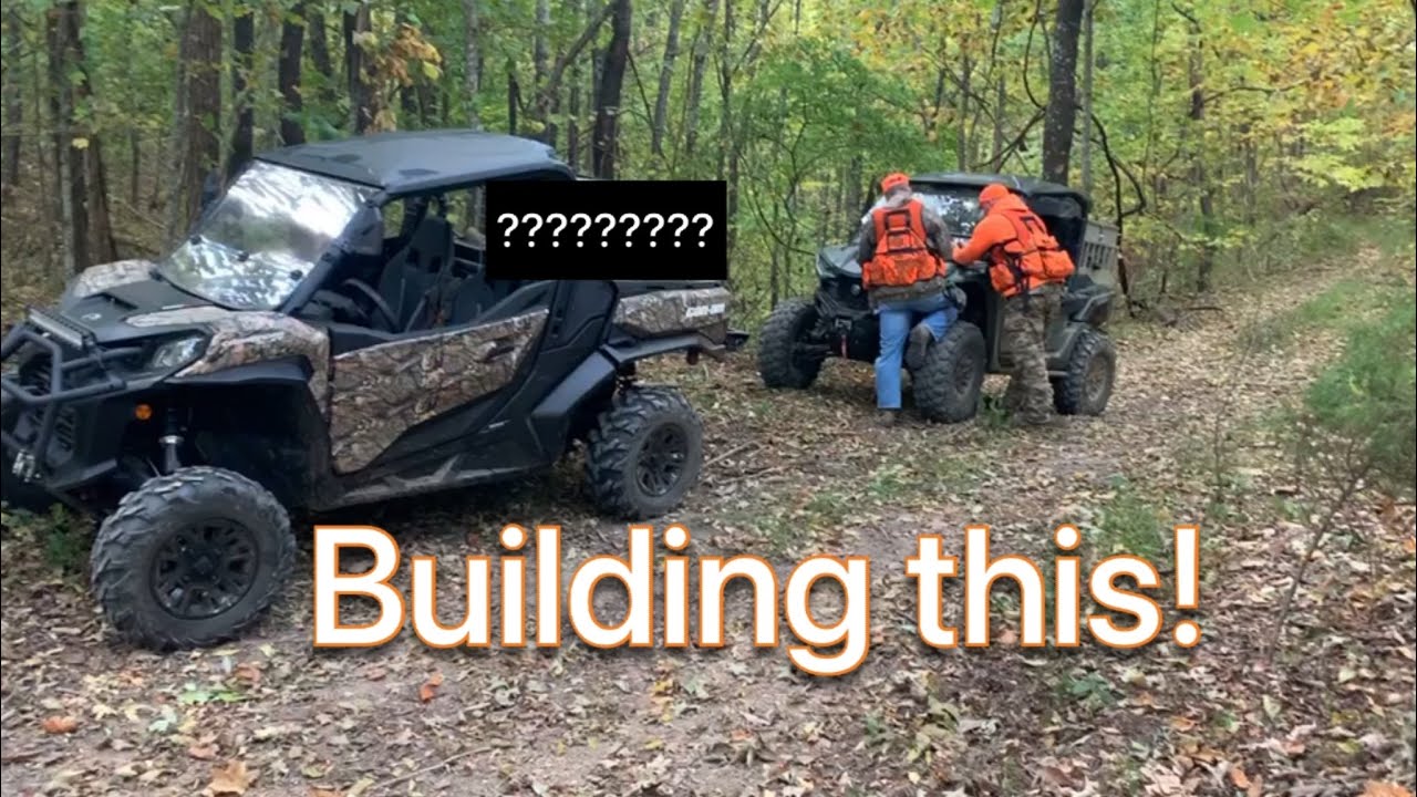 Building dog box for my sxs (2022 can am commander) - YouTube