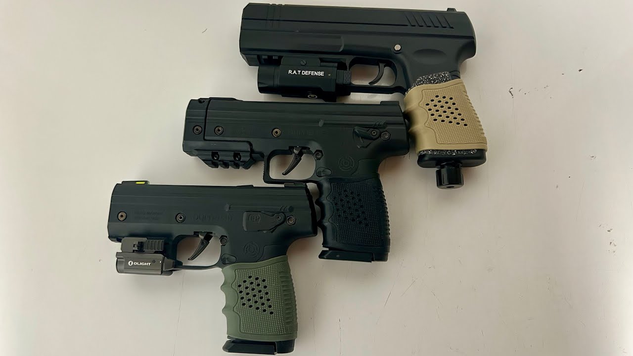 Byrna & S2 Salt Supply Pistol Grips ! #amazing #grip #lesslethal - YouTube