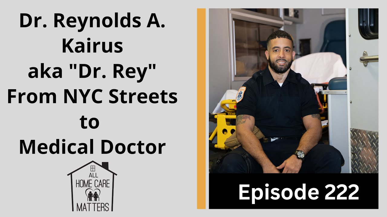 Dr. Reynolds A. Kairus aka "Dr. Rey" From NYC Streets to Medical Doctor ...