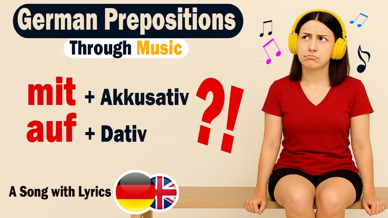 Deutsche Präpositionen | Learn German Prepositions with a Song | German ...
