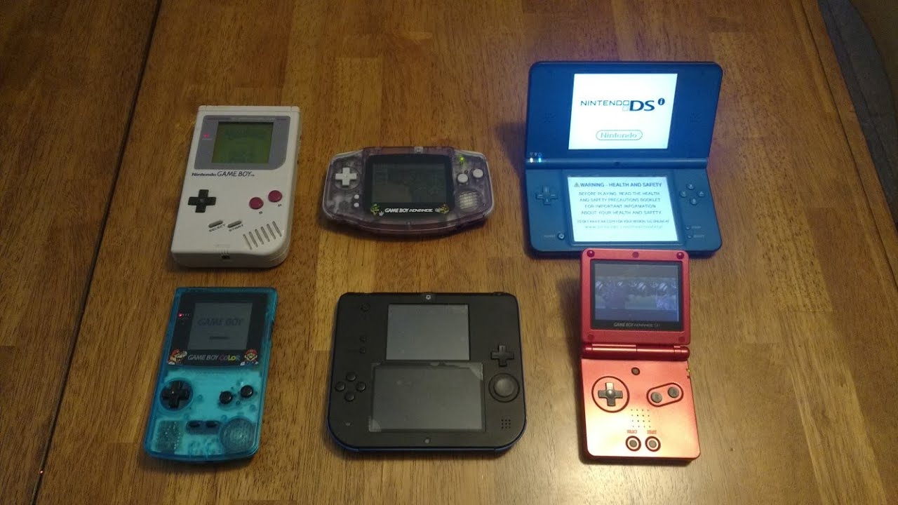 Retro Nintendo Gameboy, DS,DSI XL Gaming Collection - YouTube